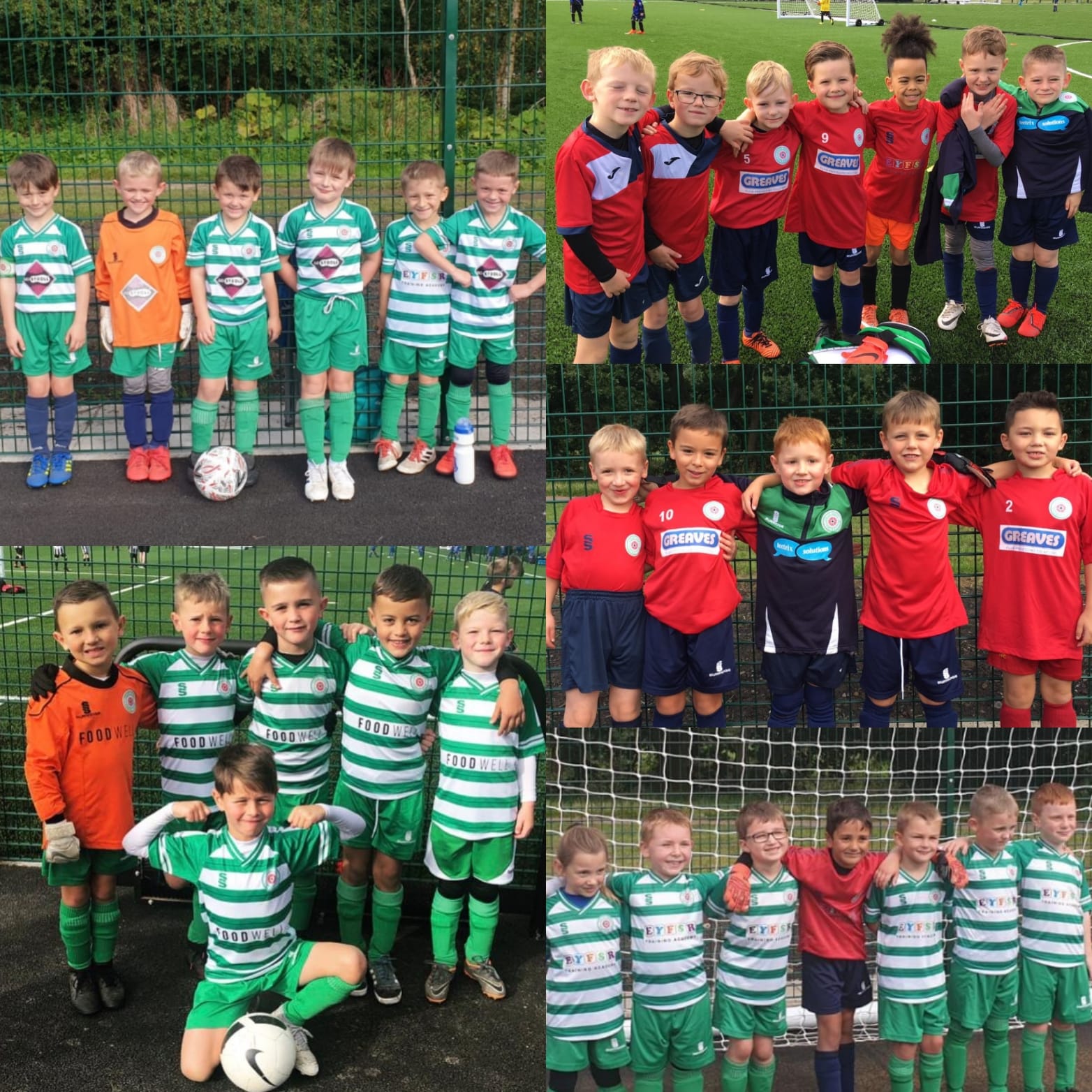 Six under 7’s have their first games of the new season in the ADJFL ...